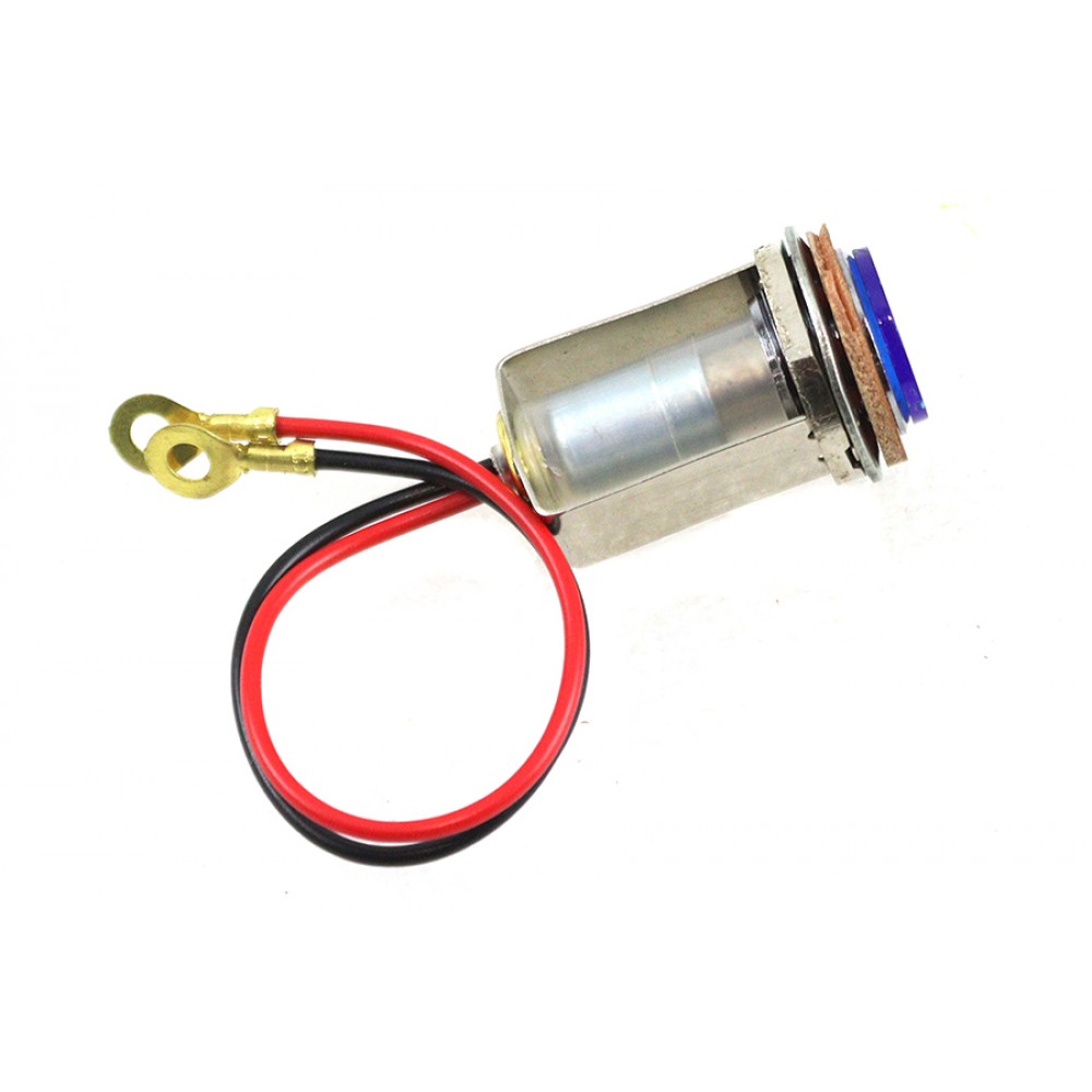 V-Twin Blue High Beam Indicator Lamp 39-0247 | Vital V-Twin Cycles