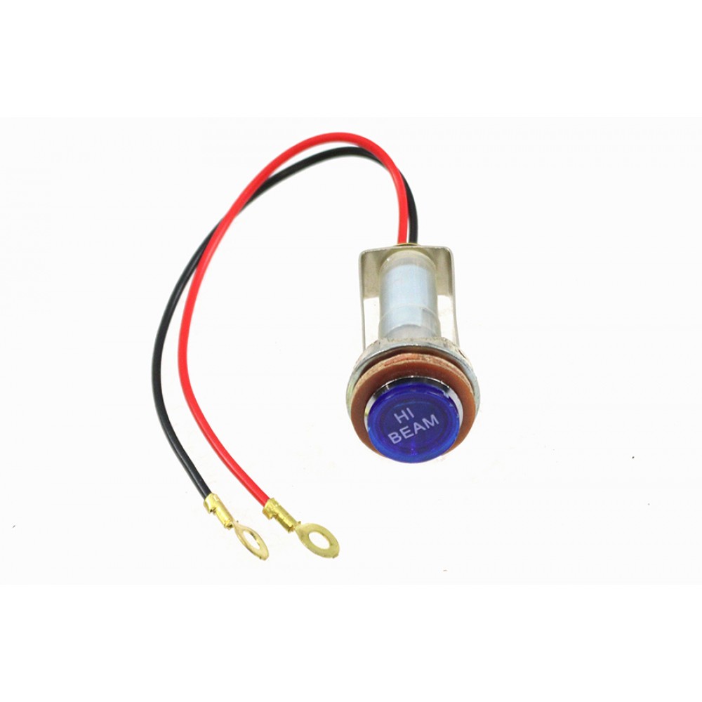 V-Twin Blue High Beam Indicator Lamp 39-0247 | Vital V-Twin Cycles