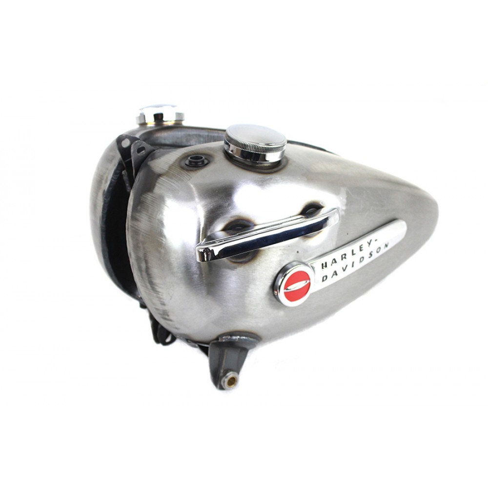 V-Twin Bobbed 3.5 Gallon Gas Tank Set 38-1949 | Vital V-Twin Cycles