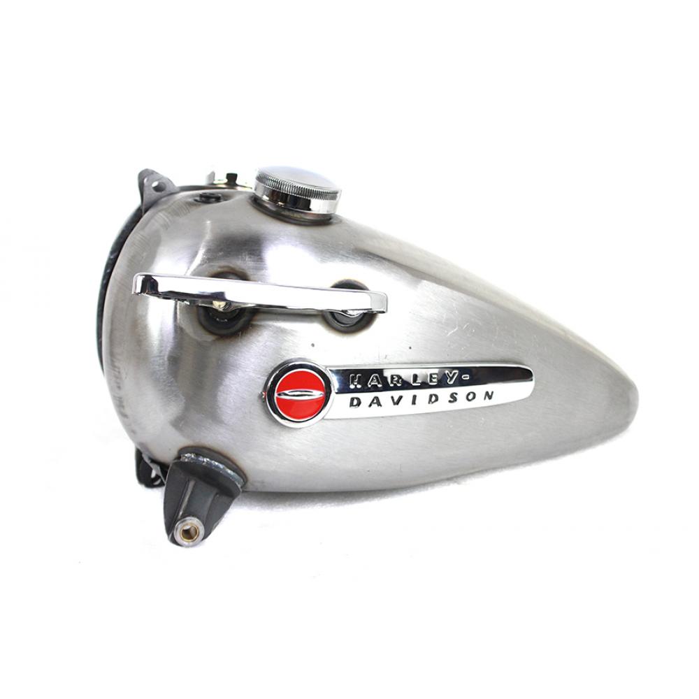 V-Twin Bobbed 3.5 Gallon Gas Tank Set 38-1949 | Vital V-Twin Cycles
