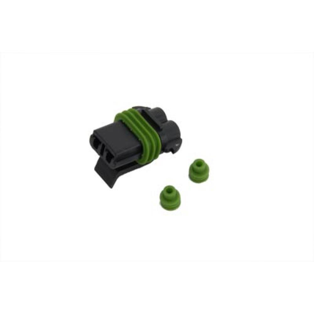 Wire Terminal 2 Wire Female Connector 32-9640 | Vital V-Twin Cycles